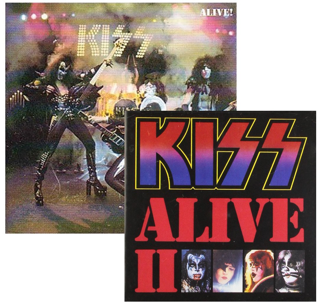 Alive I and Alive II - Kiss - 2 CD Album Bundling - Kiss: Amazon.de: Musik
