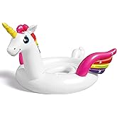 Amazon.com: Intex 57266EP Adult Inflatable Unicorn Party Island Pool ...