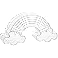 Amazon.com: Hammont Rainbow Shaped Acrylic Candy Boxes - 12 Pack - 3.62 ...