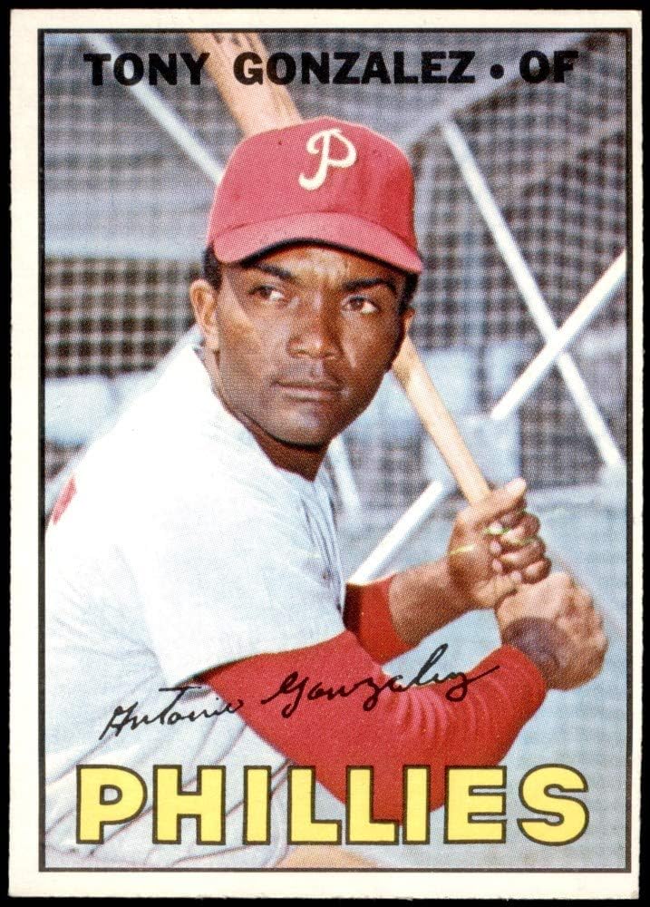 Amazon.com: 1967 Topps # 548 Tony Gonzalez Philadelphia Phillies ...