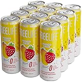 FreeLife | Agua gasificada con sabor natural de frutas, sin calorías ni ...