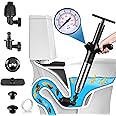 Toilet Plunger, High Pressure Air Drain Blaster Gun with Visual ...