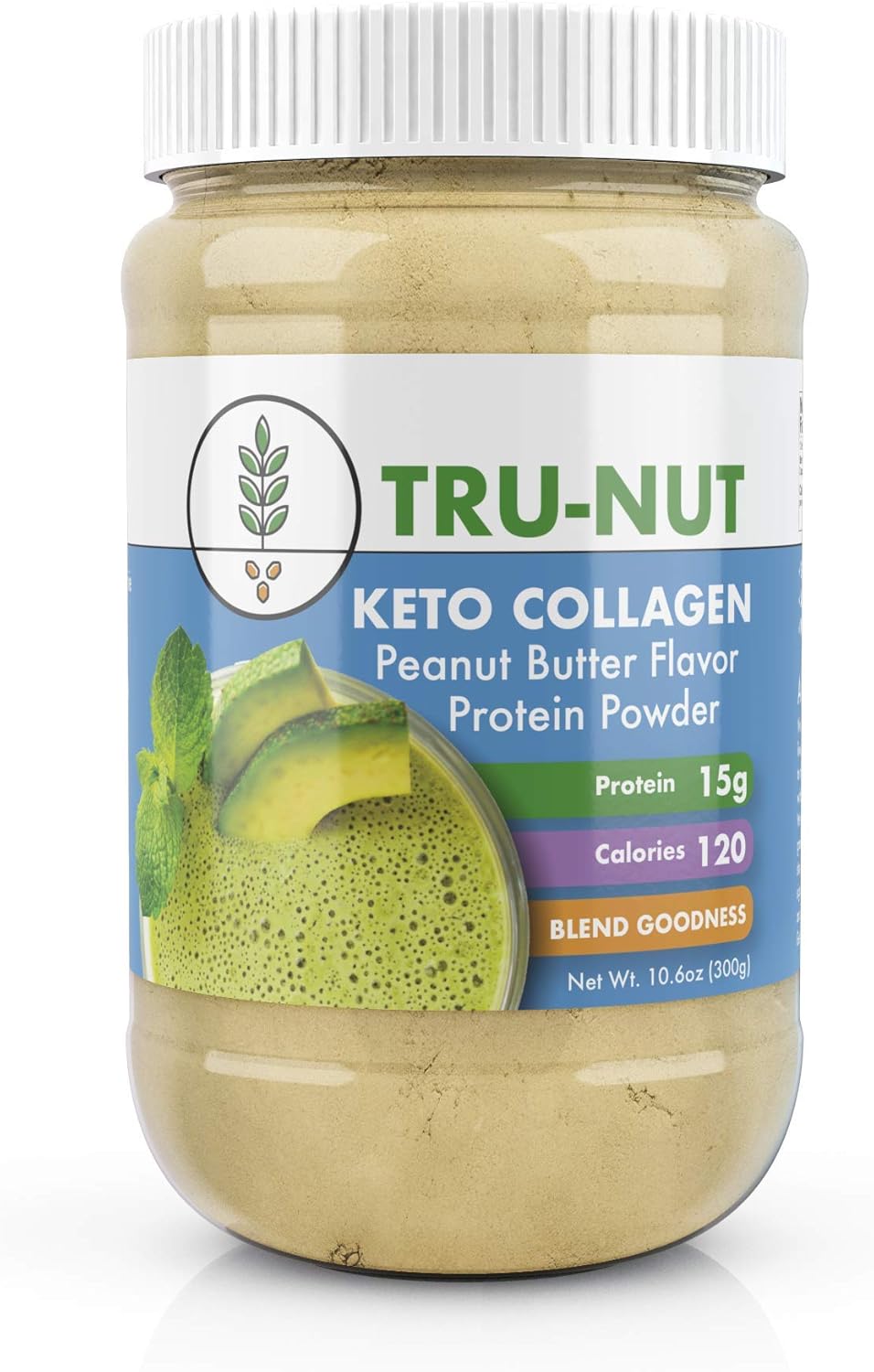 Amazon.com: Tru-Nut Keto Collagen Protein Powder (10.6oz, 12 Servings ...