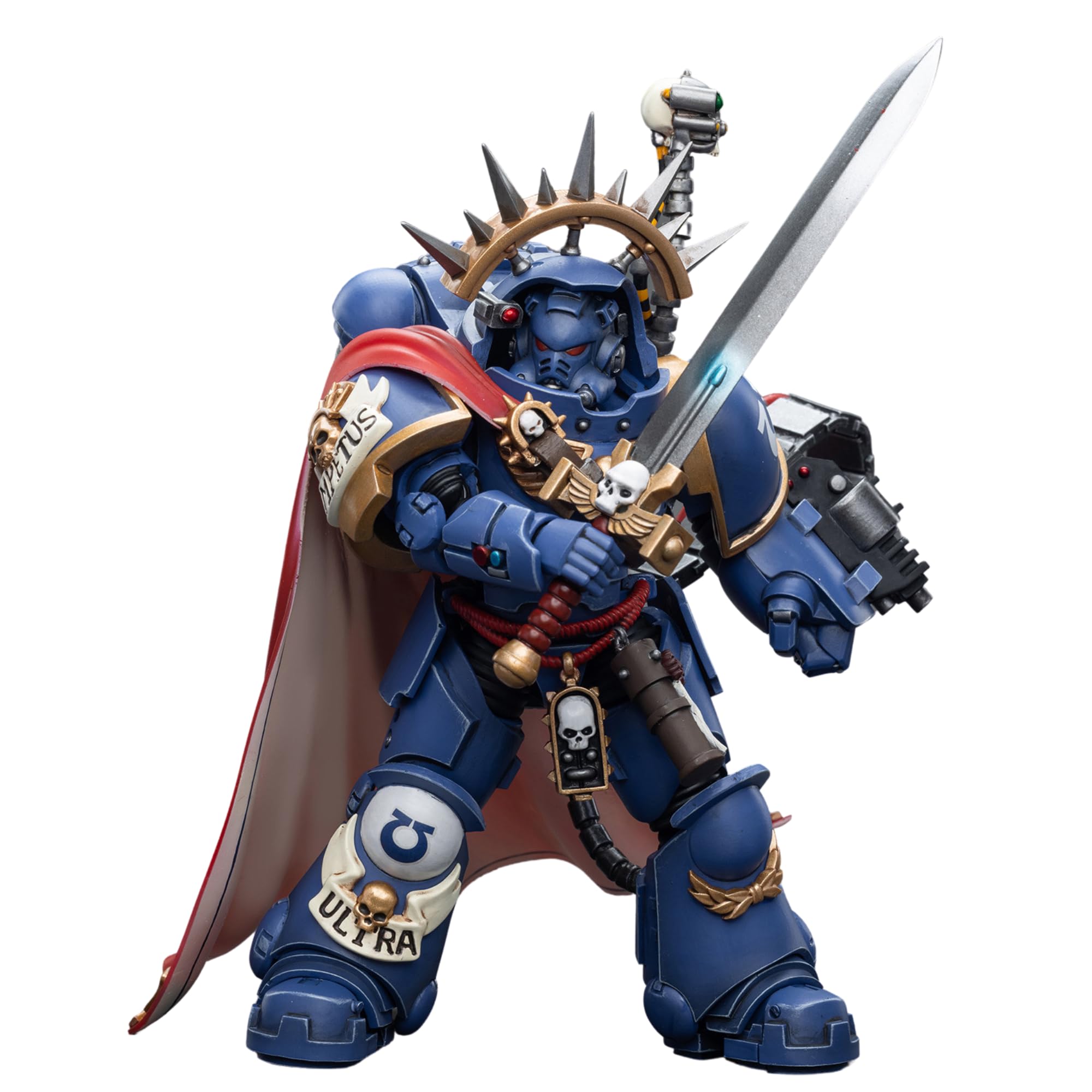 JOYTOY 1/18 Warhammer 40,000 Action Figure Ultramarines Captain in ...