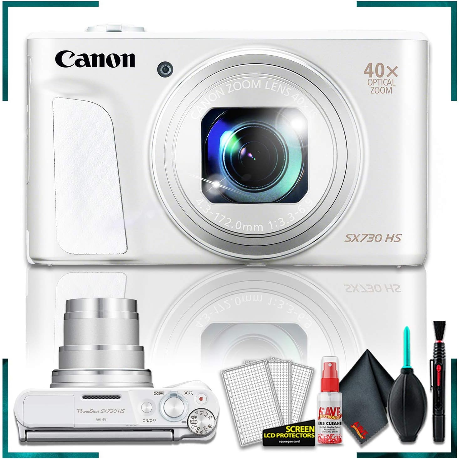 4K Video Compact Camera Canon PowerShot SX740 Digital Camera (Renewed ...