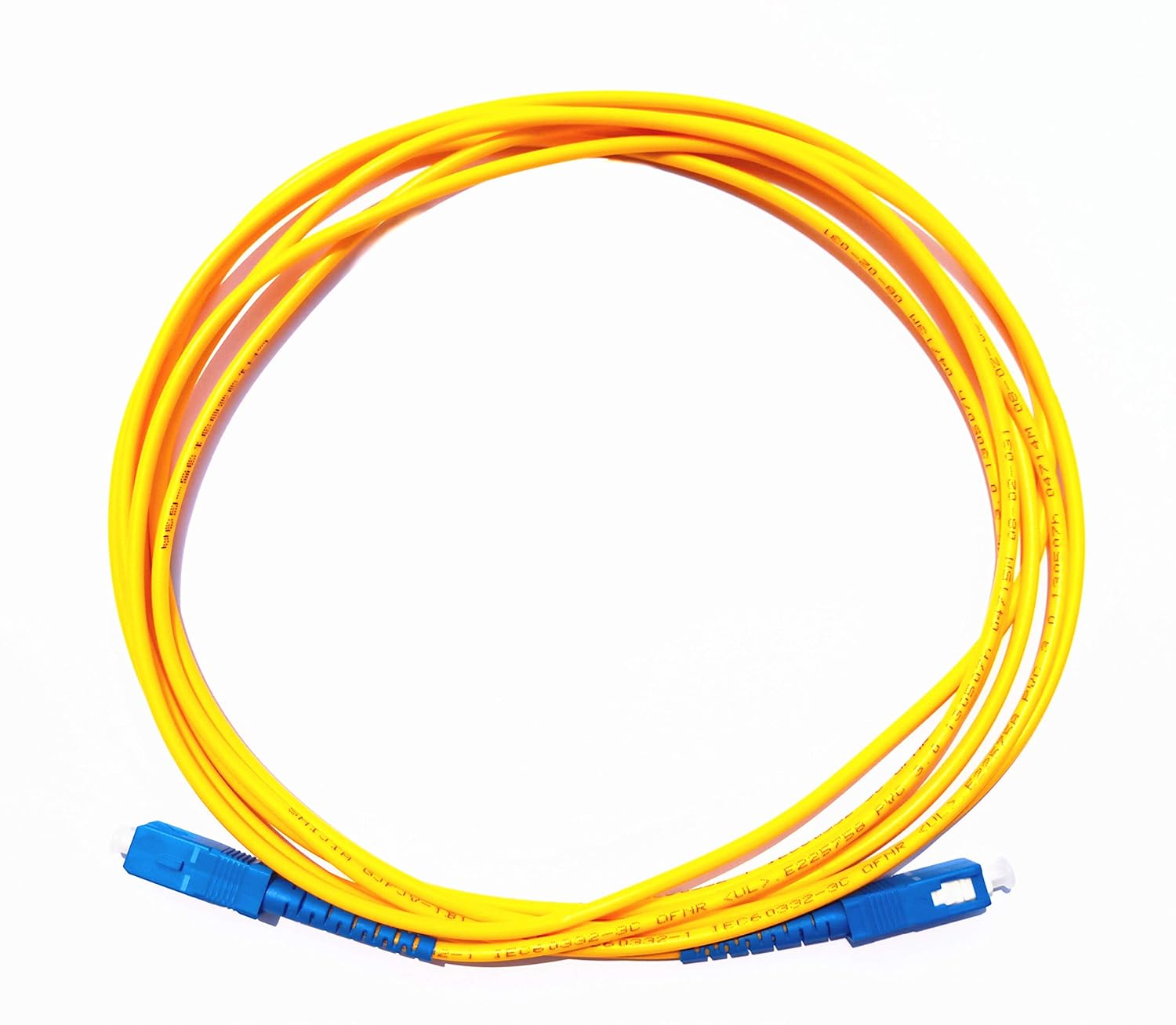 Buy 10m SC-SC SingleMode Fiber Optic Patch Cable Fiber Cables SC to SC ...