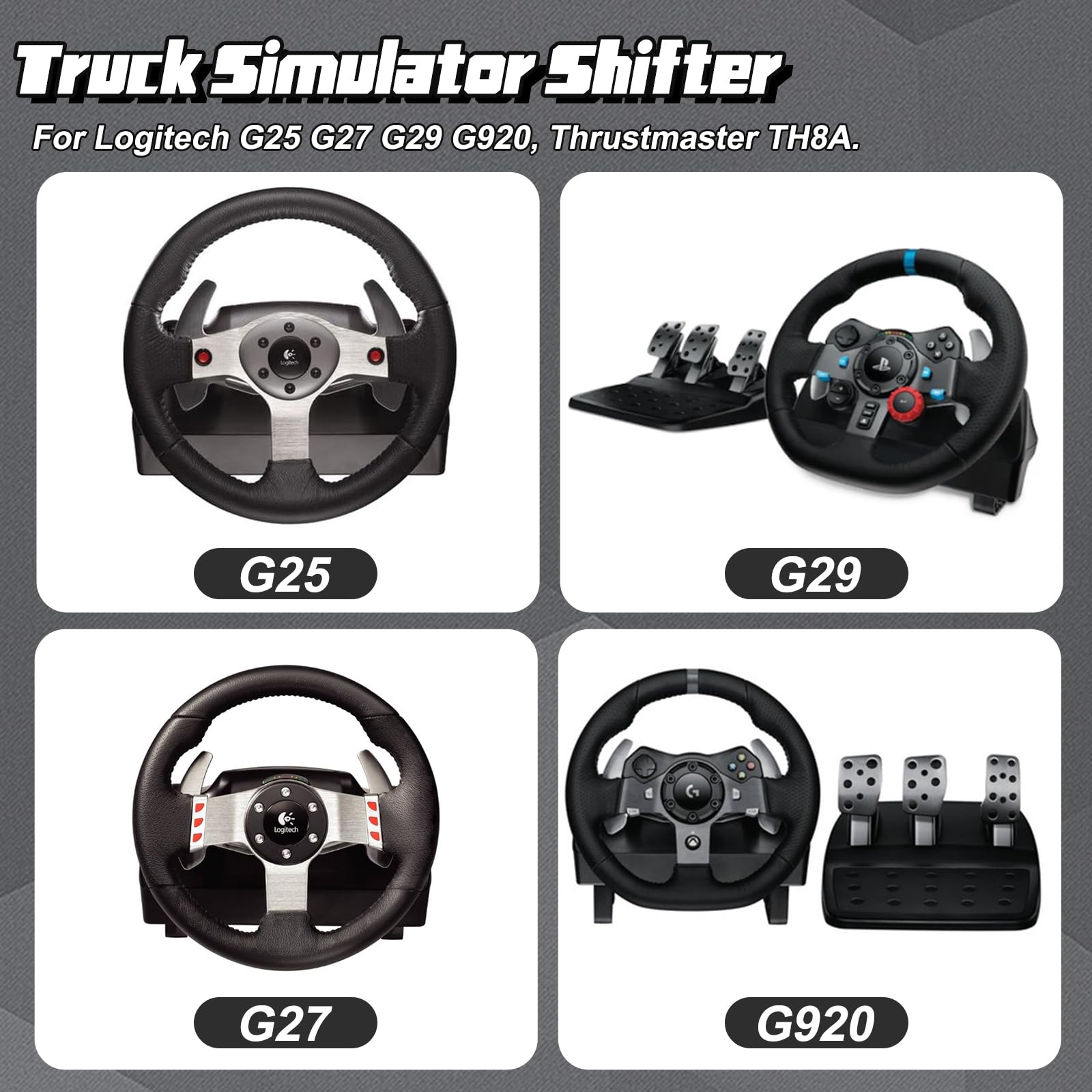 Mua RULLINE Truck Simulator Shifter - Compatible with Logitech G29/G27 ...