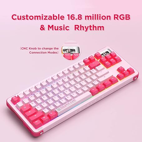 Mua YUNZII Y87 TKL Hot Swappable Wireless Mechanical Keyboard with ...