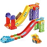 Amazon.com: VTech Go! Go! Smart Wheels 3-in-1 Launch and Play Raceway ...