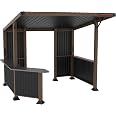 Amazon.com: Blackstone 6000 10’ x 10’ Bar and Grill Pavilion with Open ...