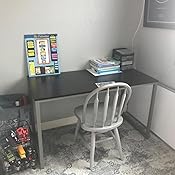 SHW Home Office 48-Inch Computer Desk, Black: Amazon.ca: Home & Kitchen