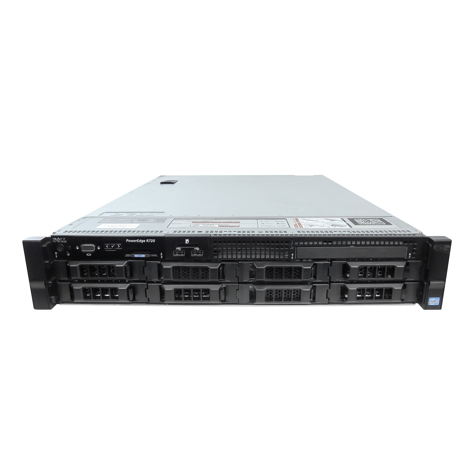 High-End Dell PowerEdge R720 Server 2 x 2.60Ghz E5-2670 8C 192GB 8 x ...