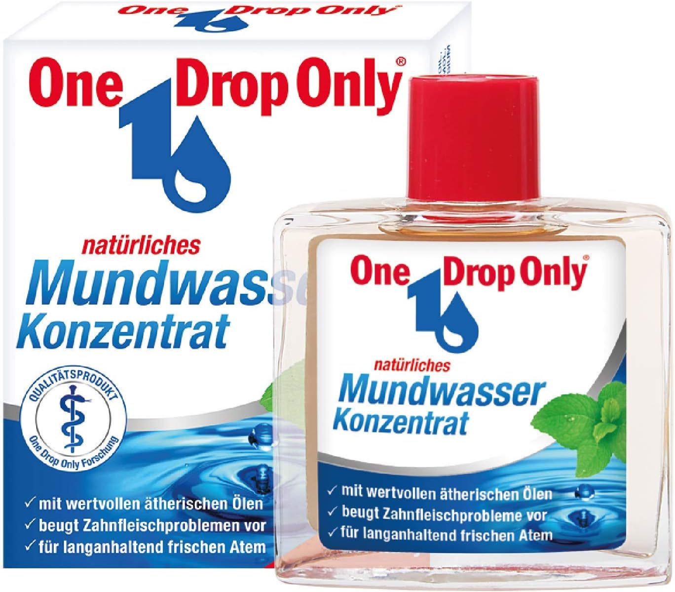 One Drop Only natürliches Mundwasser Konzentrat: Amazon.de: Drogerie ...