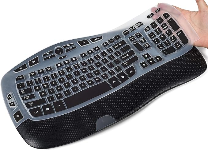 CaseBuy Keyboard Cover Compatible with Logitech K350 MK550 MK570 ...