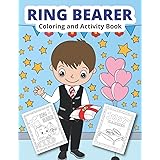 Ring Bearer Coloring & Activity Book for Toddlers: Perfect Gift for ...