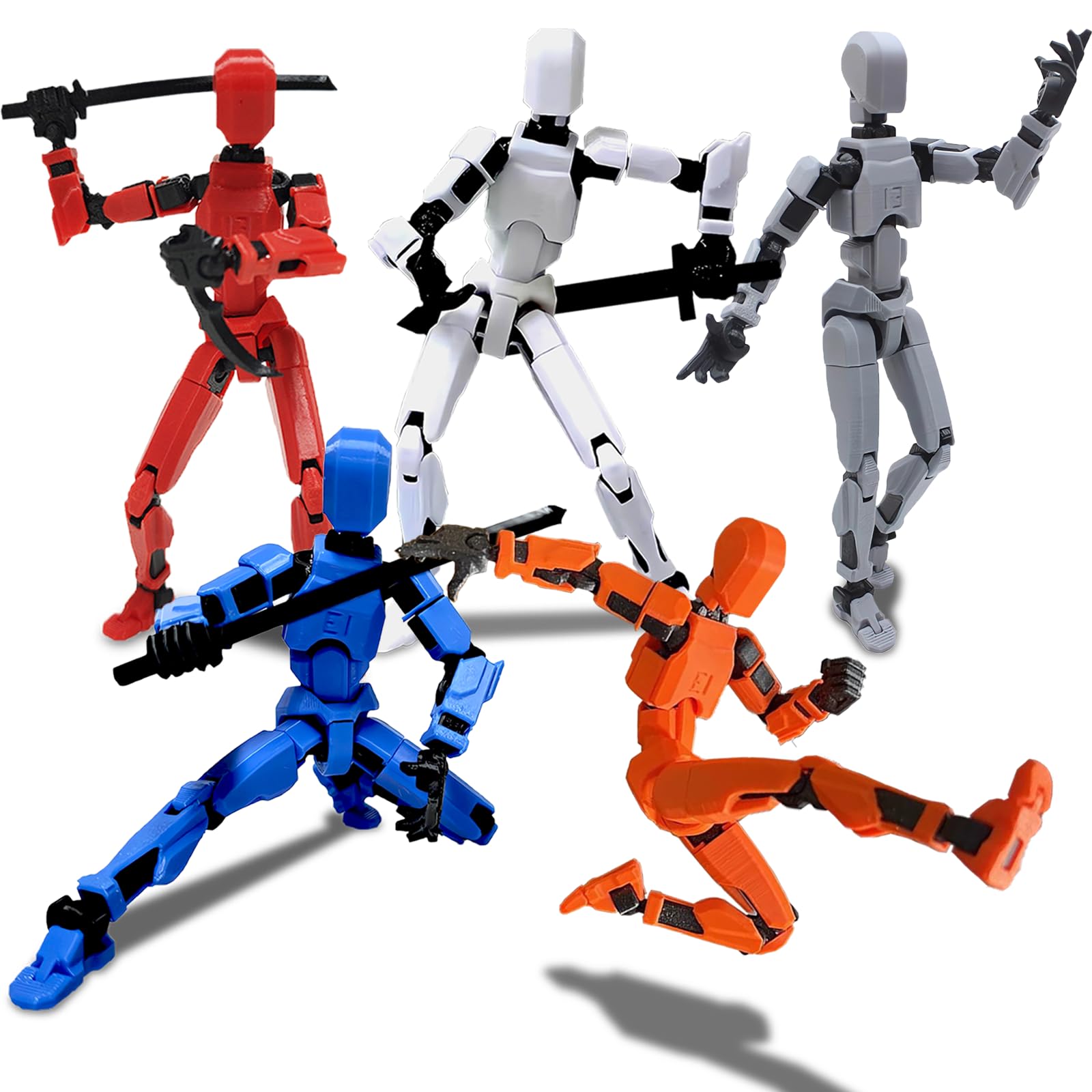 Mua THMAINU T13 Action Figure with 3 Types of Weapons and 3 Types of ...