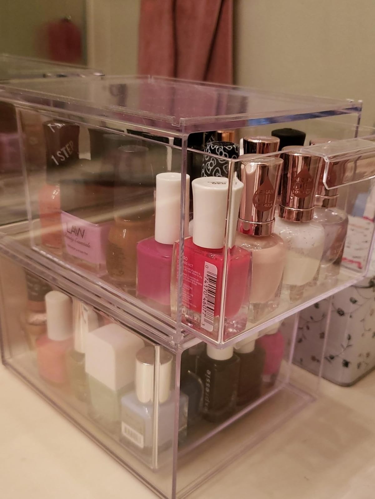 Cute and functional for nail polish storage