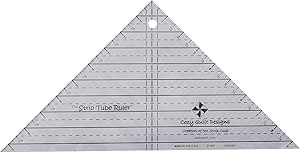 Amazon.com: Cozy Quilt Designs Strip Tube Ruler, Blue