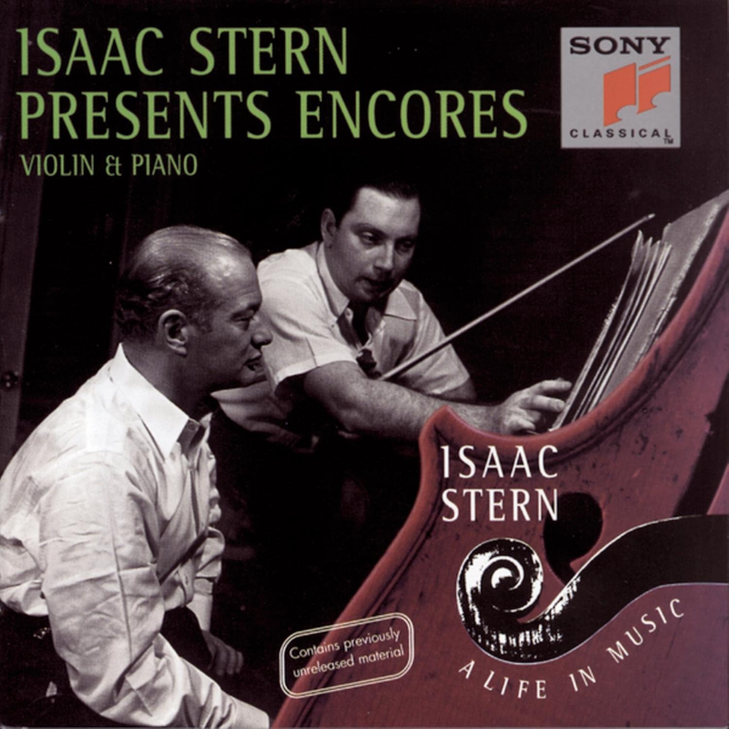 Isaac Stern Presents Encores: Isaac Stern, Sarasate; Pugnani; Novacek ...