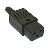 Amazon.com: Interpower 83011060 IEC 60320 Sheet E Rewireable Plug, IEC ...