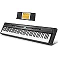 Amazon.com: Donner DEP-20 Beginner Digital Piano 88 Key Full Size Weighted Keyboard, Portable ...