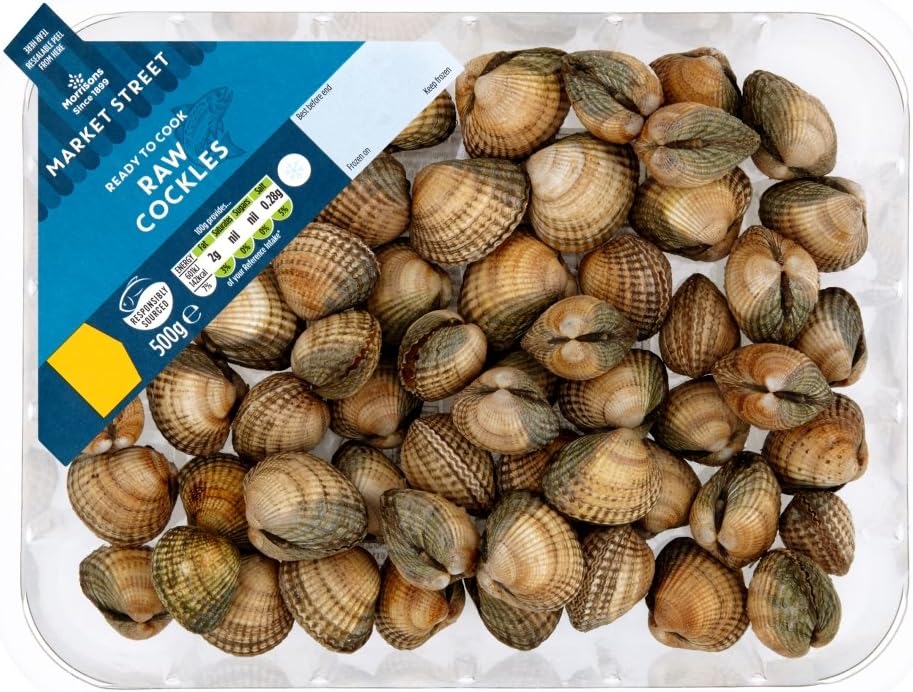 Morrisons Frozen Raw Cockles, 500 g (Frozen): Amazon.co.uk: Grocery