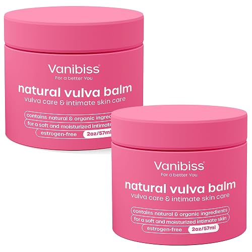 Vanibiss Natural Vulva Balm - Vulva Cream & Vaginal Moisturizer ...