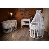 STOKKE SLEEPI BABYbett - KINDERBett - MINIbett - Oval - Rund ...