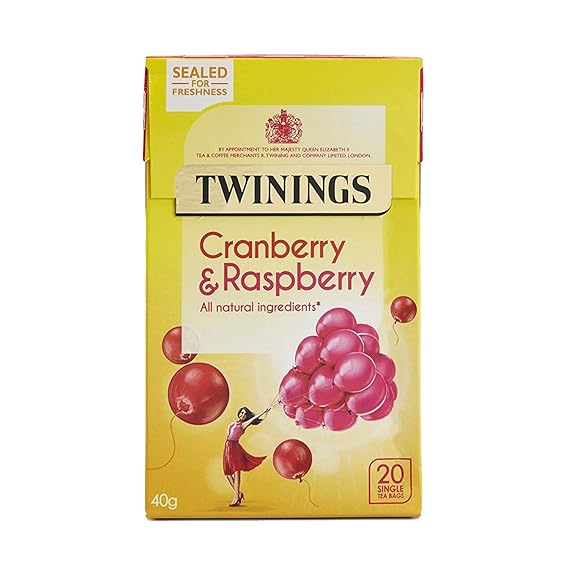 Twinings Cranberry & Raspberry Tea, 40 g: Amazon.in: Grocery & Gourmet ...