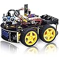 Amazon.com: KEYESTUDIO Smart Car Robot,4WD Programmable DIY Starter Kit ...
