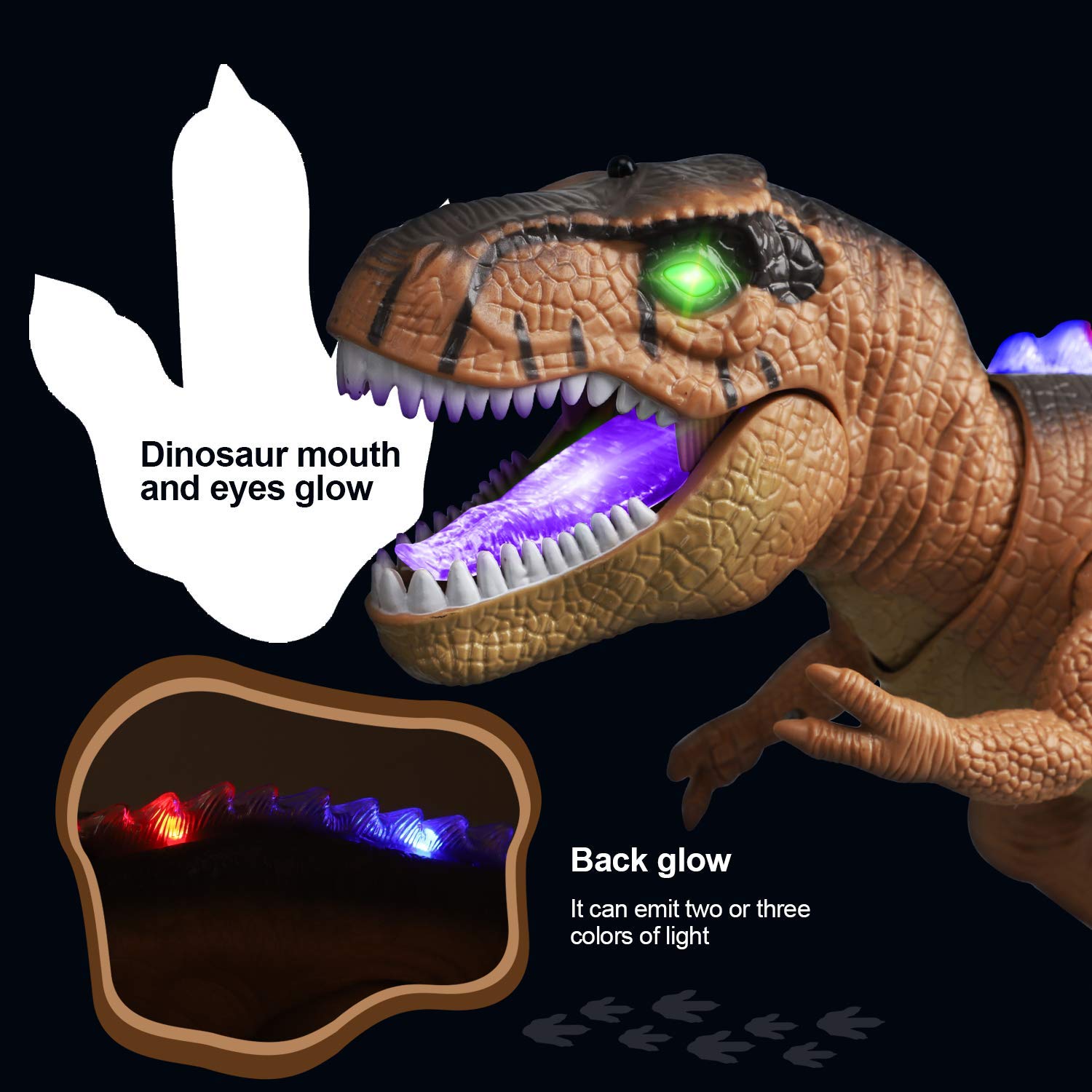 Mua STEAM Life Remote Control Dinosaur Toys for Kids, Big Robot Trex ...