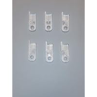 Clear Toggle Switch Plate Cover Guard 6 Pack - Keeps Light Switch ON or ...