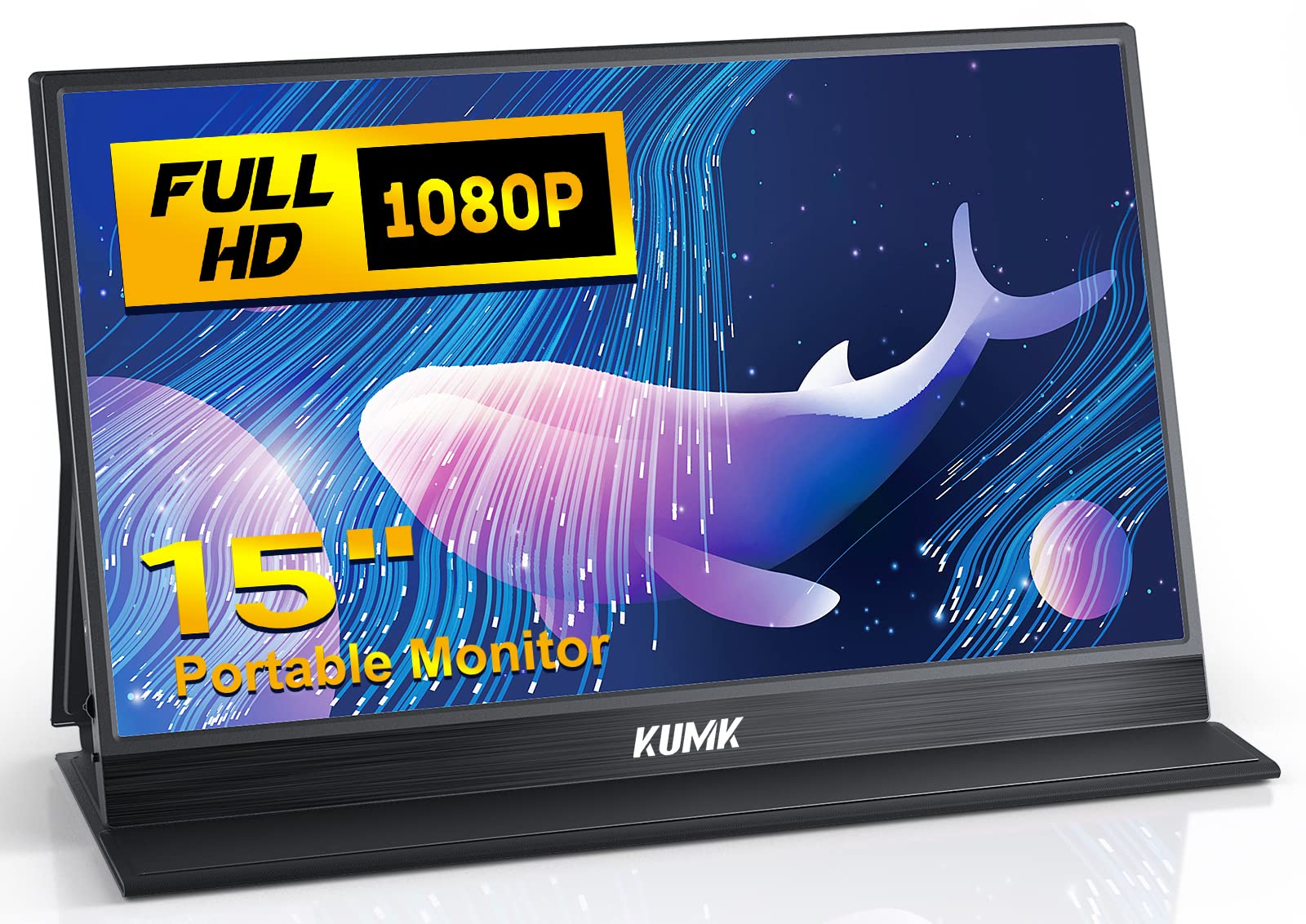 Mua Portable Monitor 15 Inch KUMK 1080P Portable Monitor, FHD USB-C ...