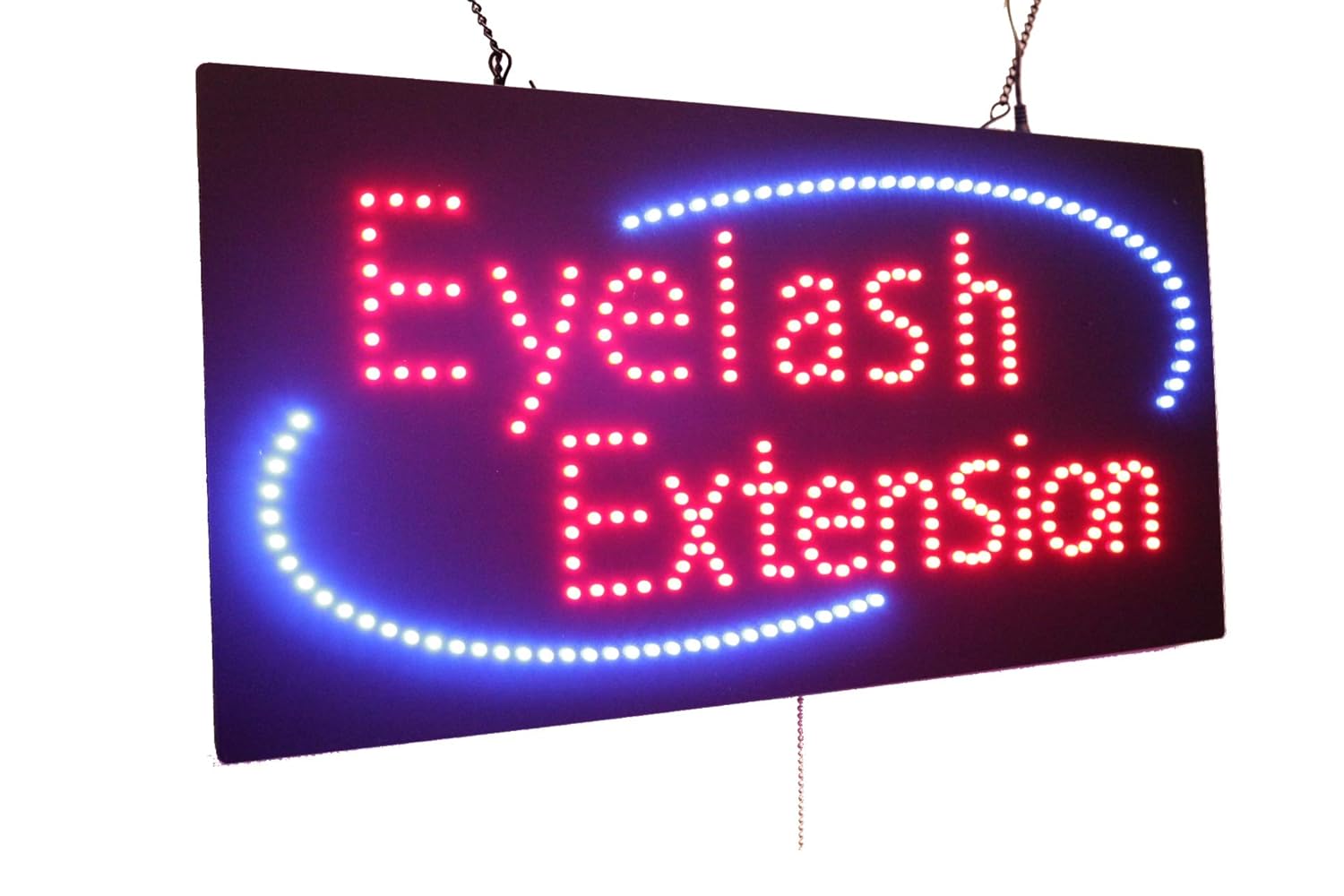 Eyelash Extension Sign, Super Bright High Quality LED Open Sign, Store ...