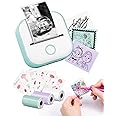 Mini Label Makers - Memoking T02 Portable Small Printer with 3 Rolls ...