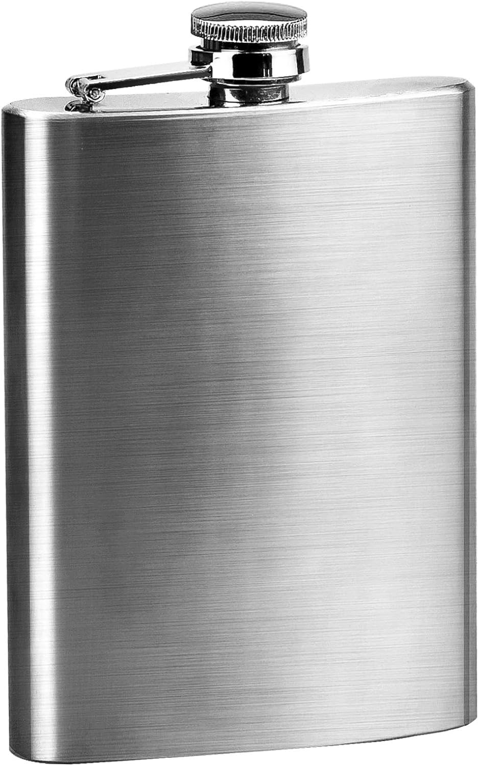 8oz Hip Flask Set Stainless Steel Pocket Whiskey Flask Flagon with 2 ...