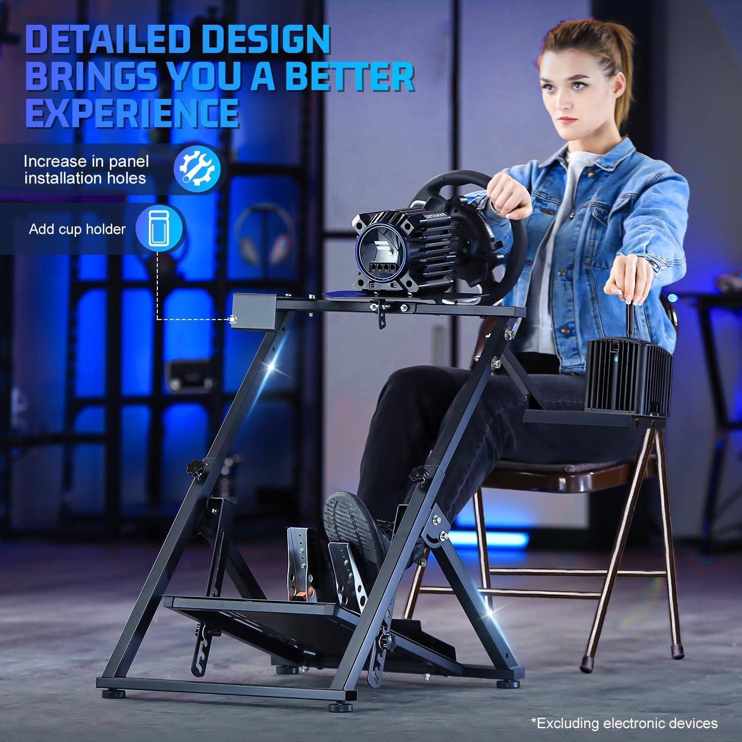 Mua Marada Sim Racing Wheel Stand Simulator Cockpit X-Structure Quick ...