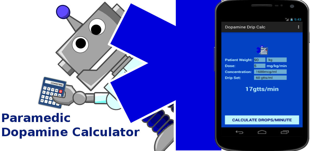Paramedic Dopamine Calculator: Amazon.ca: Appstore for Android