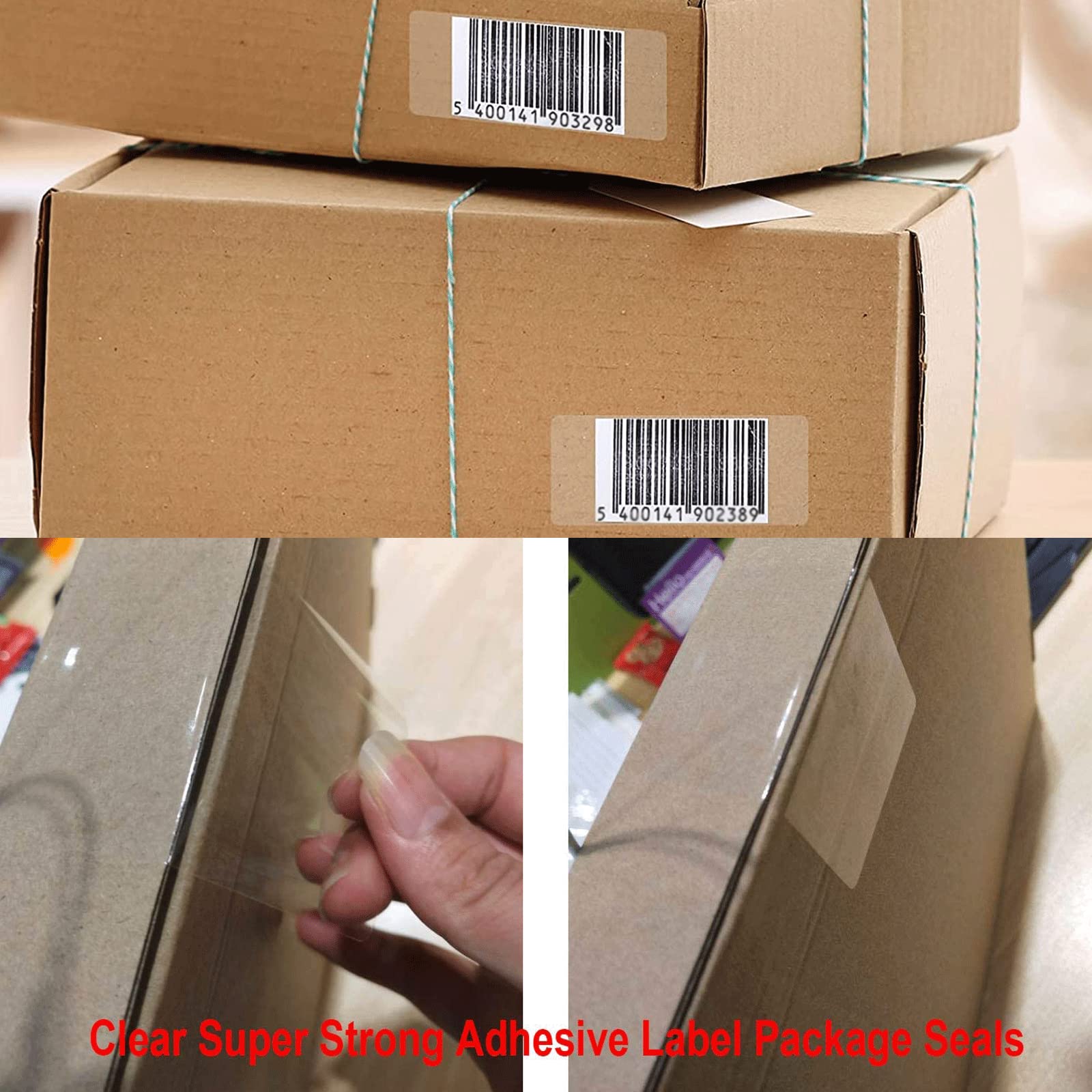 Mua 500 Pcs Label Protector Book Spine Label Protector 4x2 inch ...