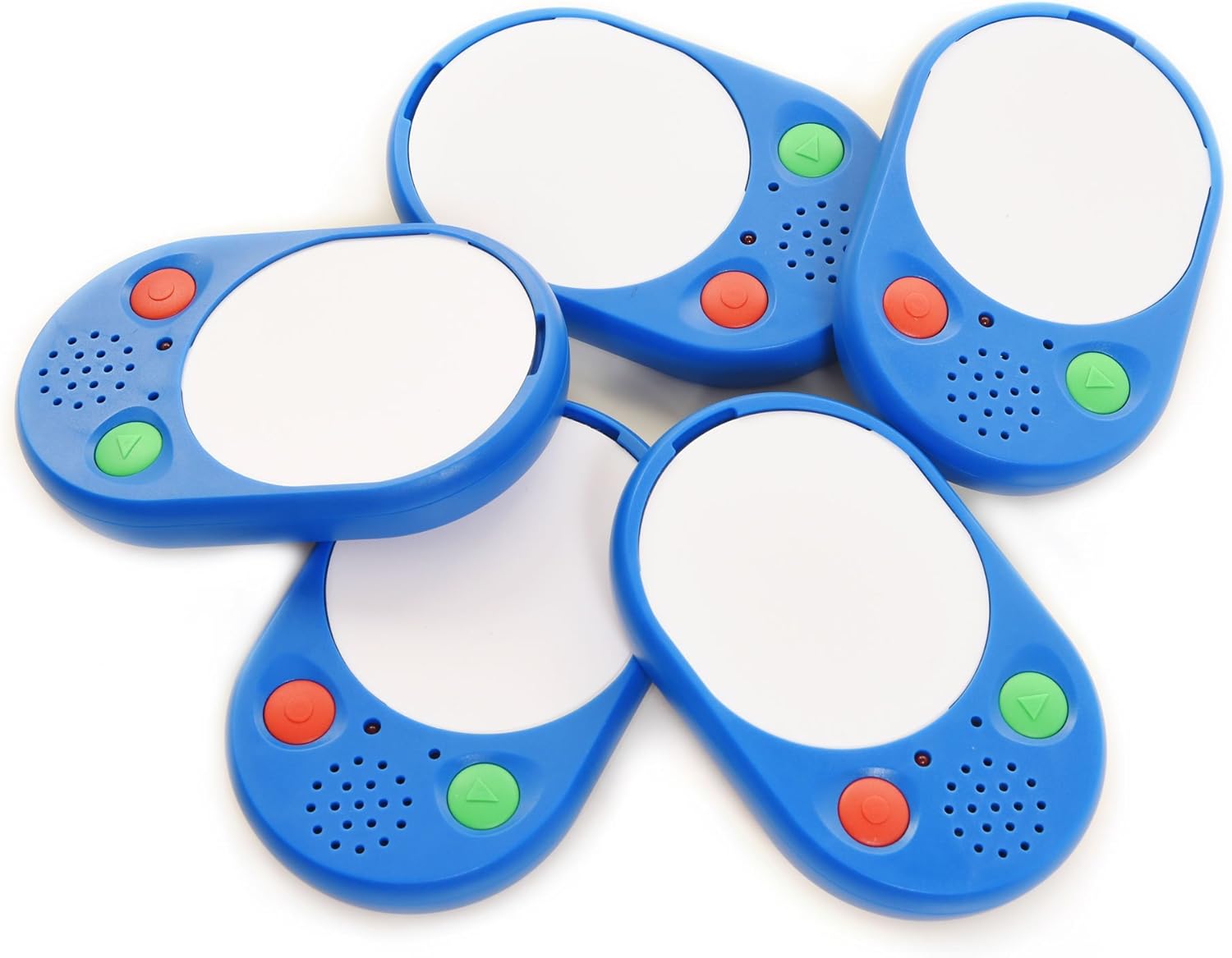 Talking Products VP3-40-PK5 Voice Pads Recorder, 40 Seconds - Blue ...