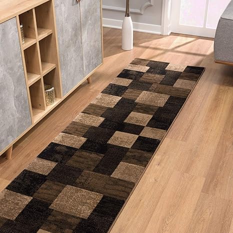 Rug Branch Montage Modern Runner Area Rug (2x8 Feet) Abstract - 2'3" X ...