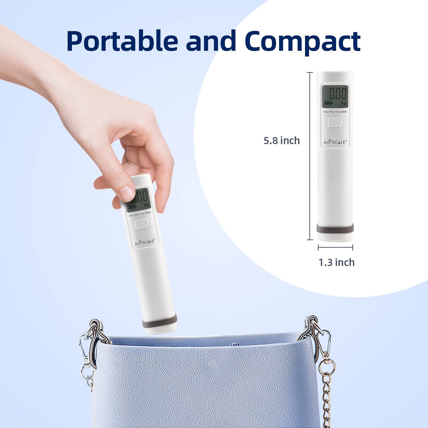Mua Travel with Confidence - AIRSCALE Luggage Scale: Battery-Free ...