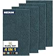 Amazon.com: Muddy Mat® 4-Piece Atlantic Blue Medium 30"X19" AS-SEEN-ON-TV Highly Absorbent ...