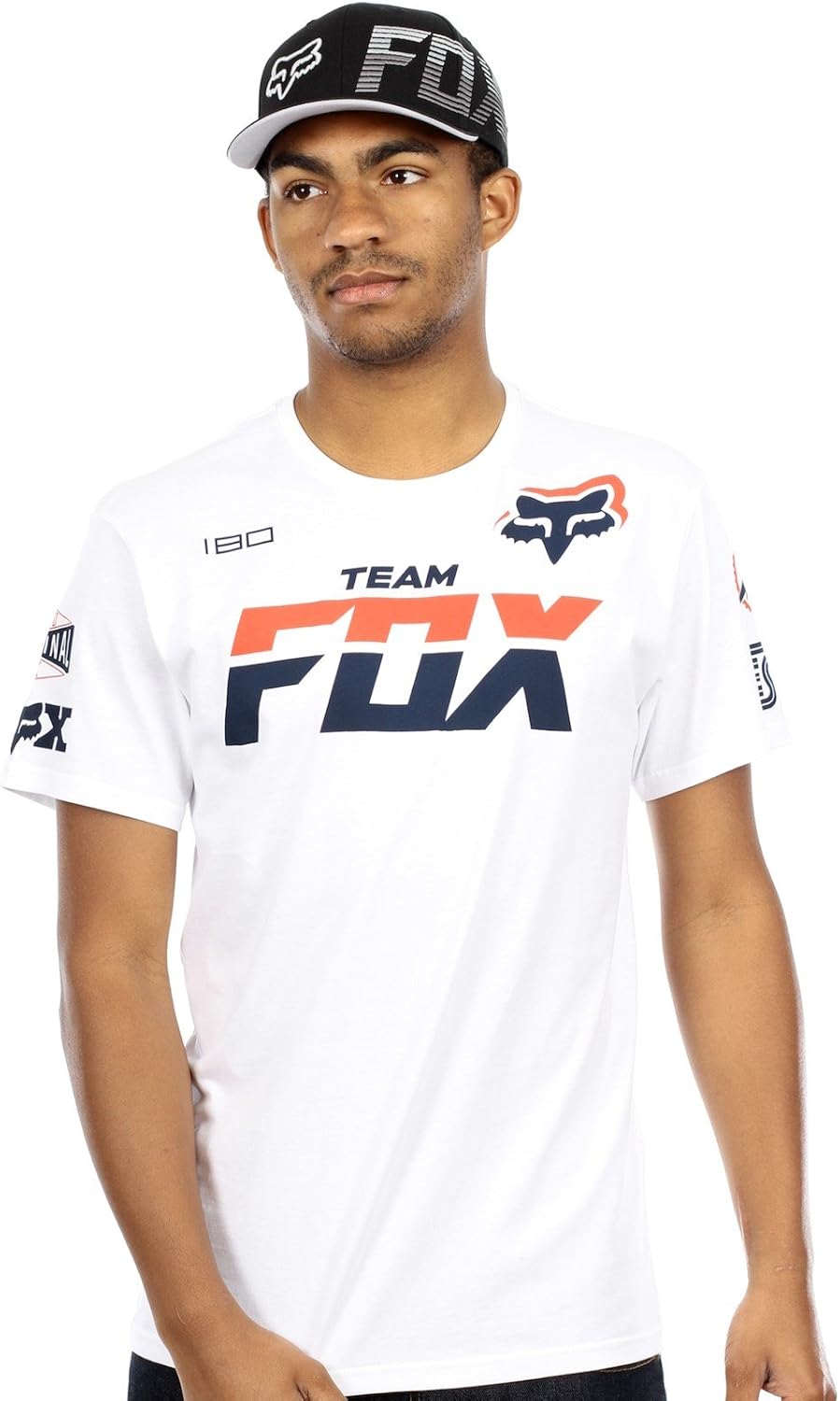 T-Shirt Men Fox Team Fox T-Shirt: Amazon.co.uk: Clothing