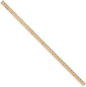 Amazon.com: Dritz Wooden Yardstick, 1/4 x 36-Inch, Natural