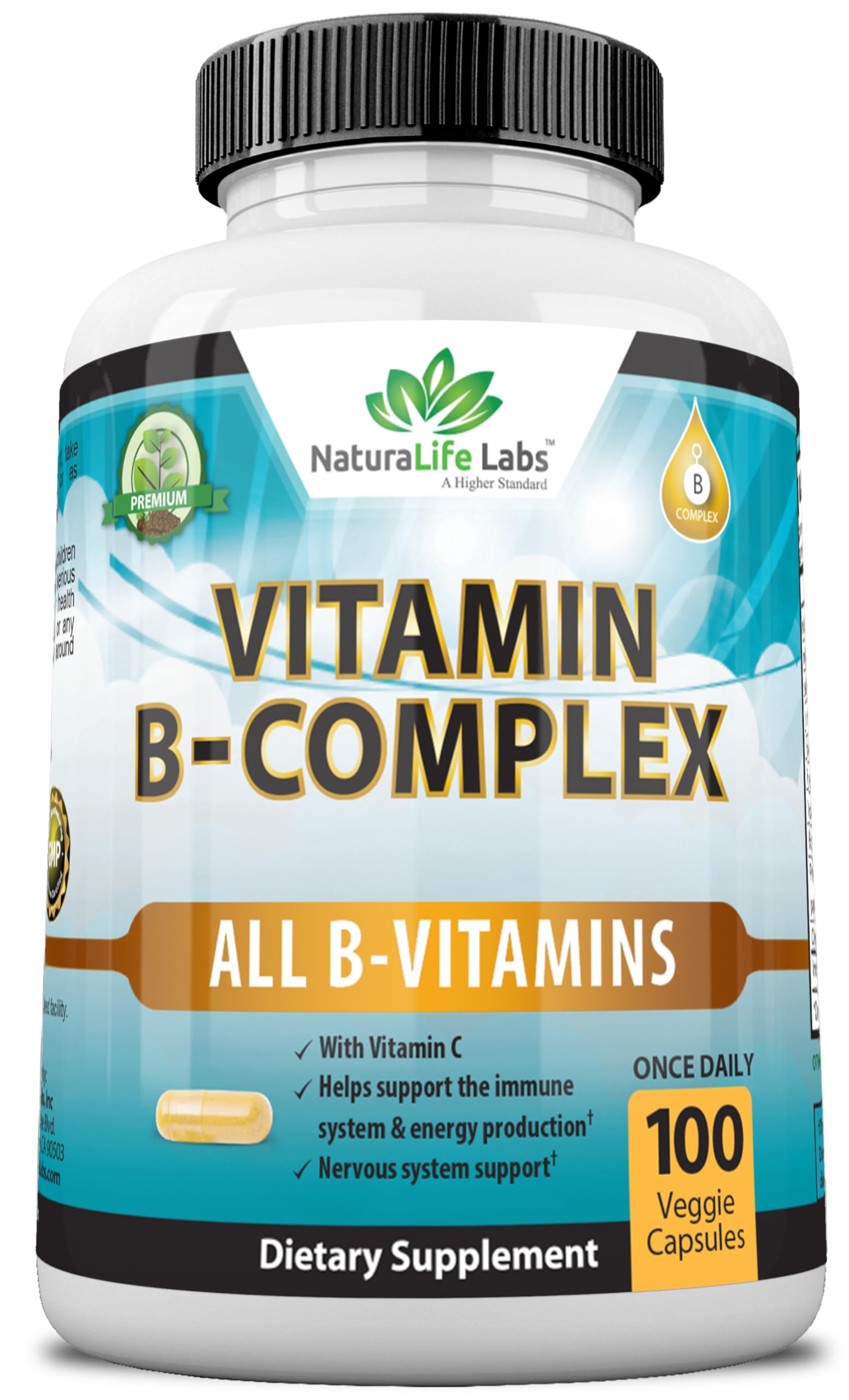 Mua NaturaLife Labs Vitamin B-Complex with Vitamin C – Includes Active ...