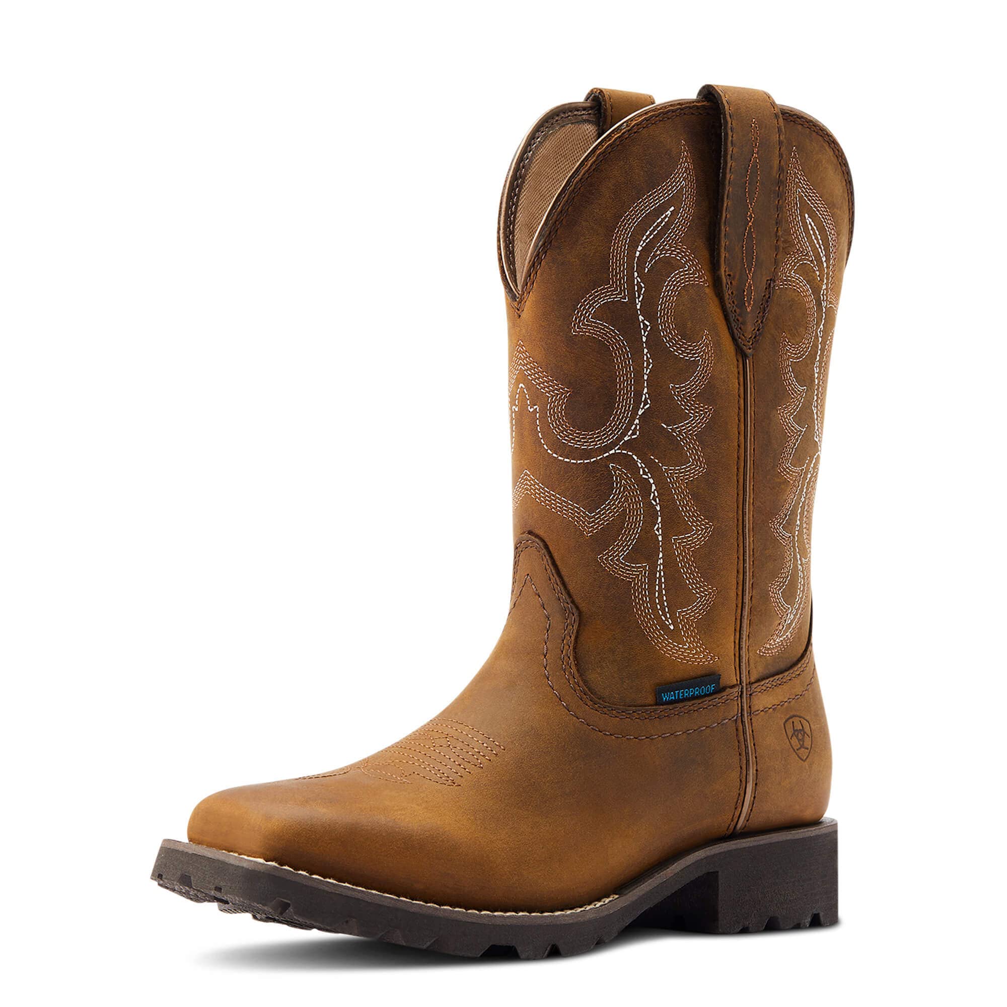 ARIAT BMVY9 Womens Unbridled Rancher Waterproof Western Boot Oily ...