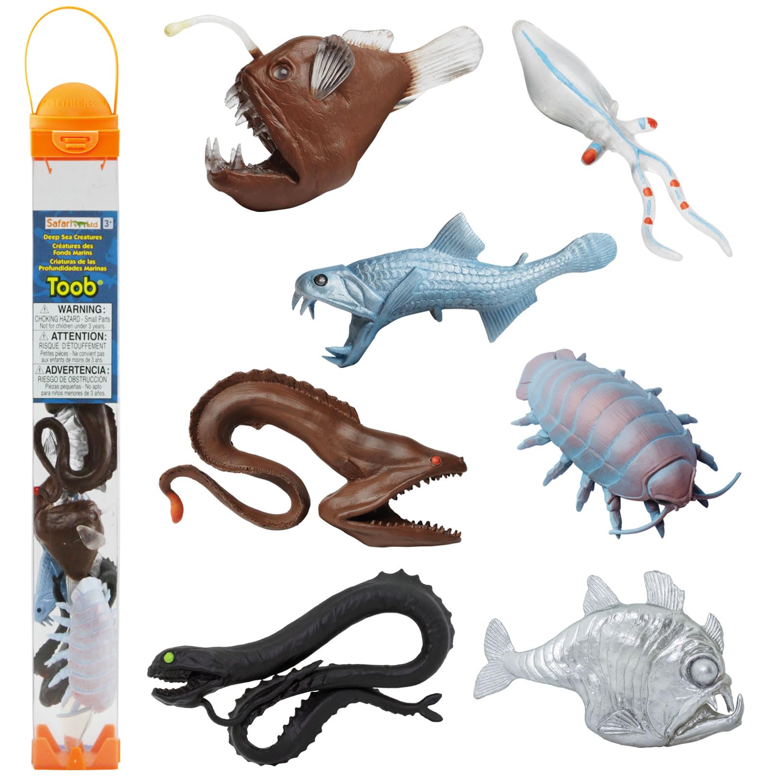 Mua Safari Ltd Deep Sea Creatures TOOB - 7 Mini Figurines: Hatchet Fish ...