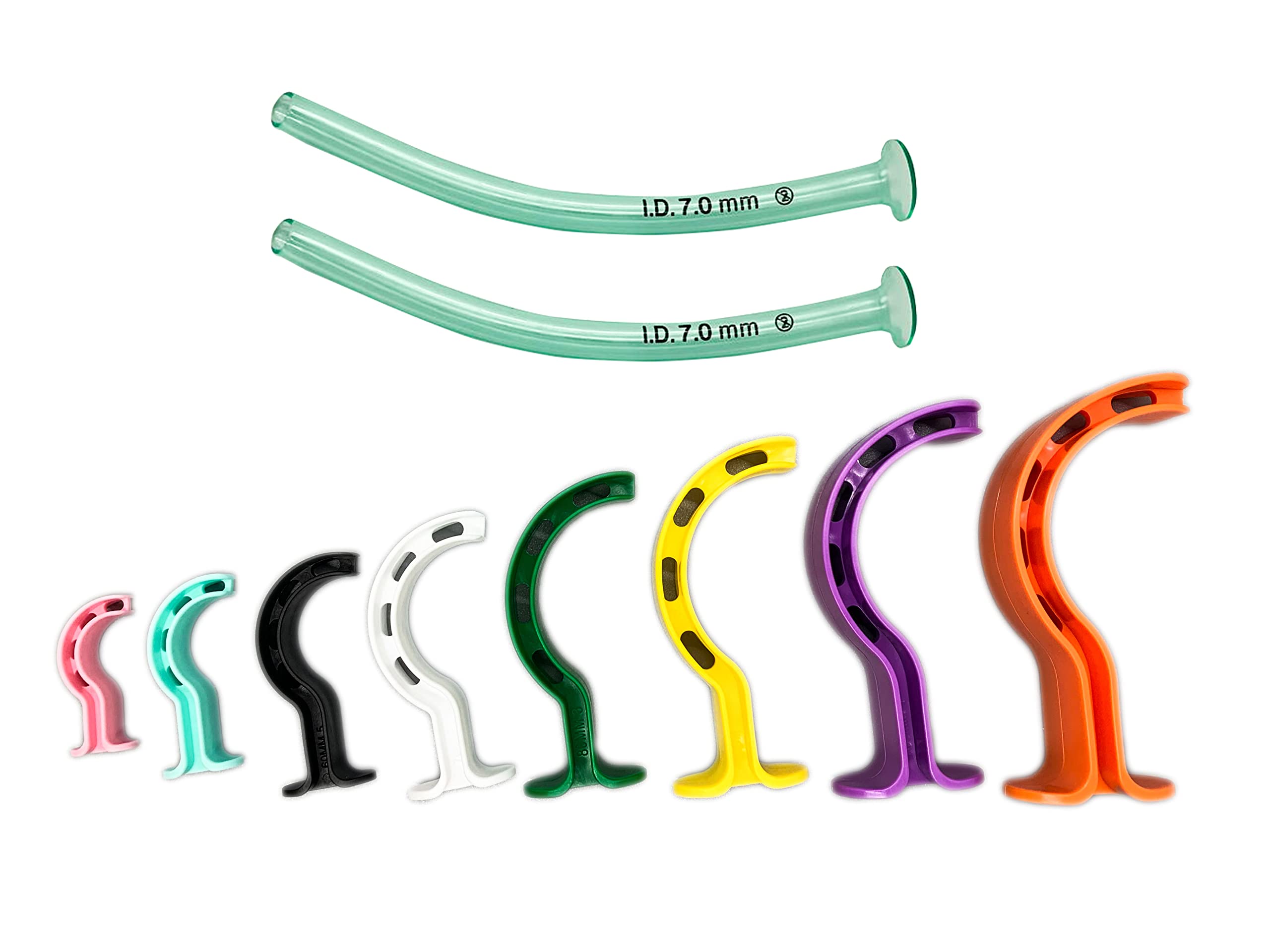 Endure Complete Airway Emergency Kit - 8 Sizes Berman OPA + 2 Packs ...