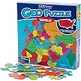 Geotoys Geopuzzle World - Educational Geography Jigsaw Puzzle (68 Pcs ...